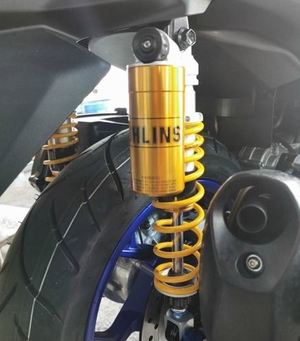 OHLINS XMAX YA014 RACING BRAND NEW LIMITED STOCK REAR SUSPENSION SHOCK ...
