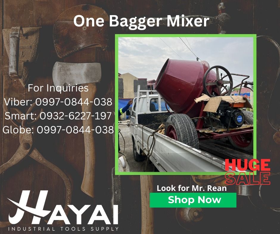 One Bagger Mixer, Commercial & Industrial, Industrial Equipment on ...