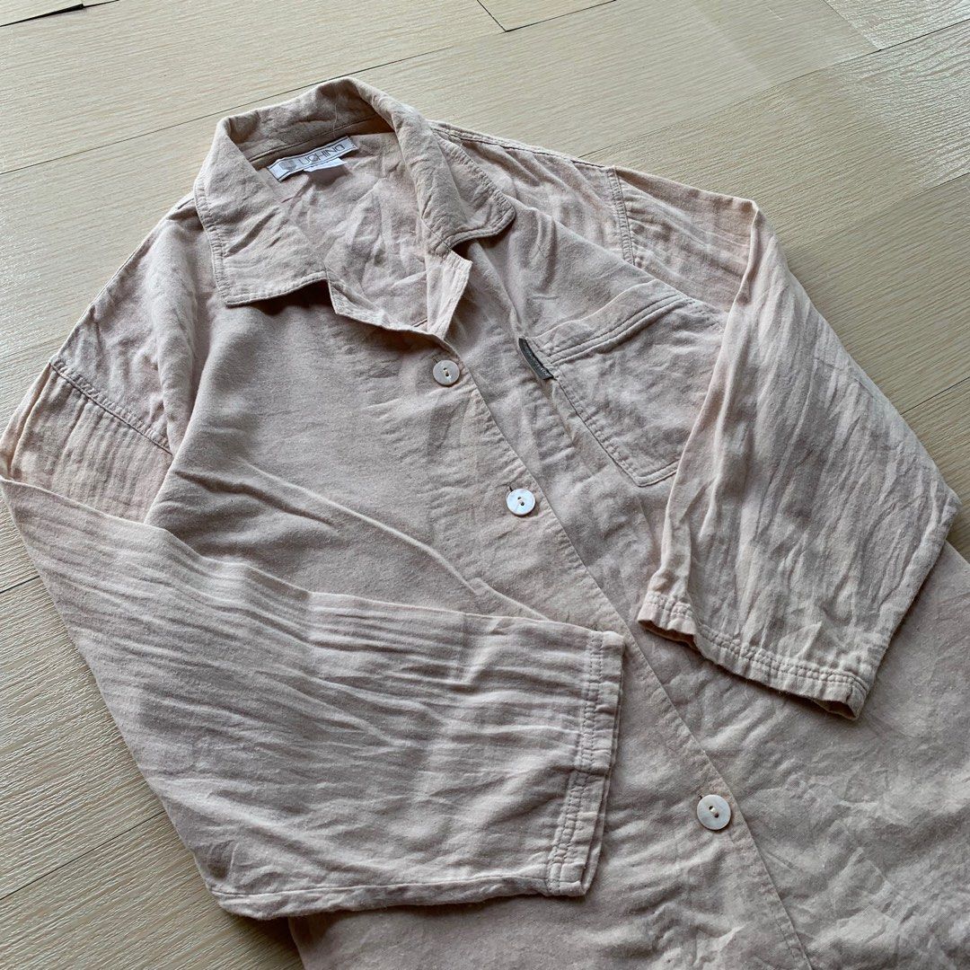 OPEN COLLAR JACKET OVERSIZE, Men's Fashion, Coats, Jackets and ...