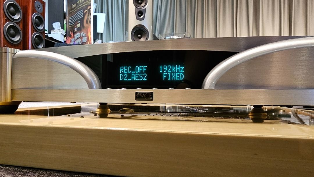 Oracle DAC 1000 DAC/pre amplifier, Audio, Other Audio Equipment on ...