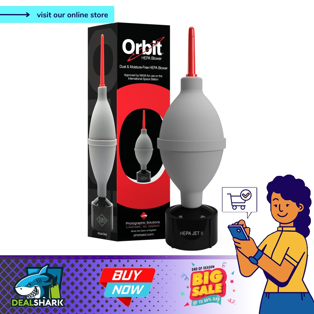 Orbit HEPA Blower - Dust & Moisture Free - Approved by NASA, TV & Home Appliances, Kitchen ...