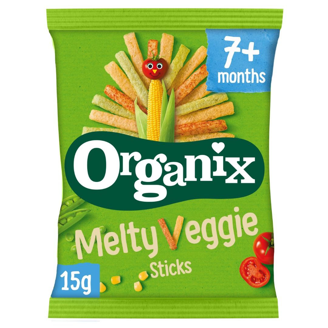 Organix Melty Veggie Stick, 15 g., Food & Drinks, Packaged & Instant ...