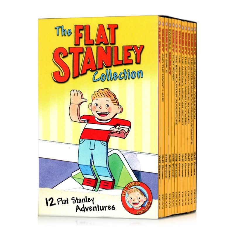 Original The Flat Stanley Collection (12 Books), Hobbies & Toys, Books ...