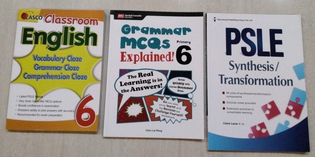 P6 English Vocabulary, Grammar, comprehension cloze, P6 Grammar and ...