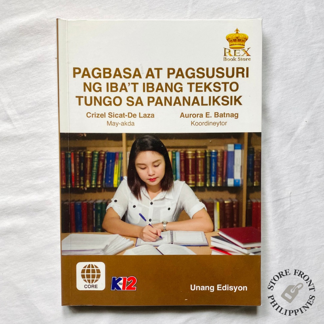 Pagbasa At Pagsusuri Ng Ibat Ibang Teksto Tungo Sa Pananaliksik Crizel Sicat De Laza Hobbies