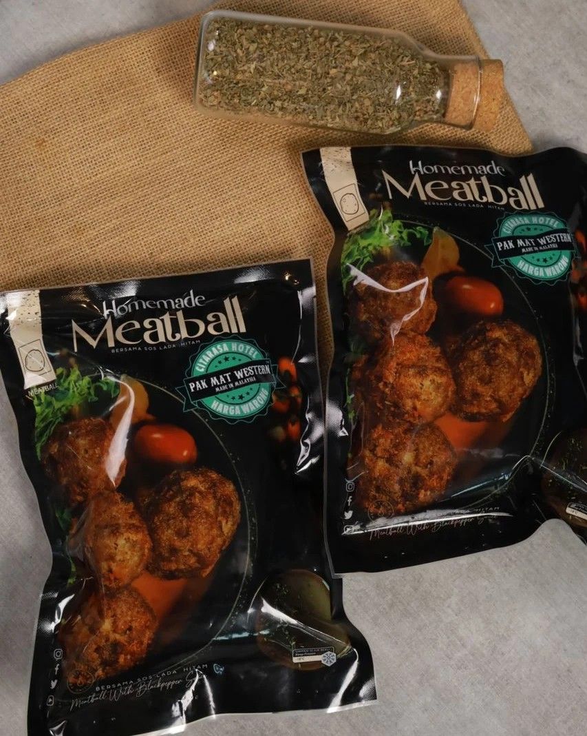 Pak Mat Western Meatball, Food & Drinks, Chilled & Frozen Food on Carousell