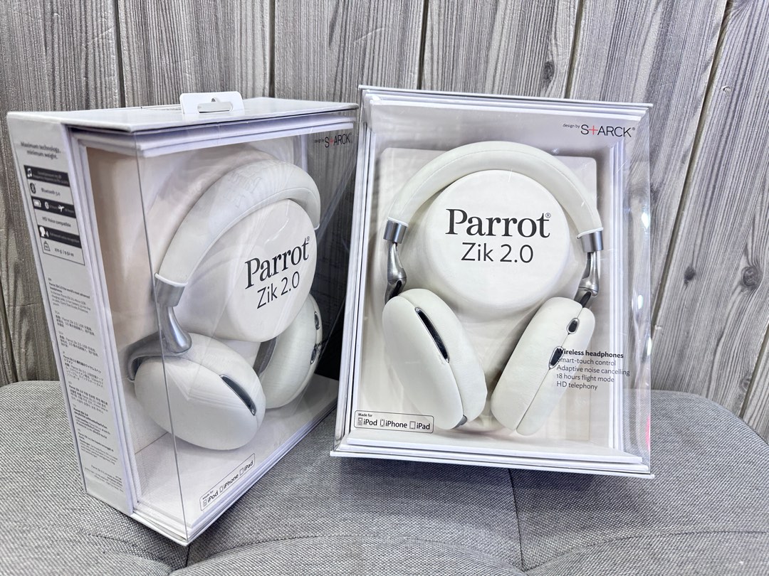 全新Parrot ZIK 2.0 降噪無線藍牙耳機 可觸控功能, 音響器材, 耳機 - Carousell