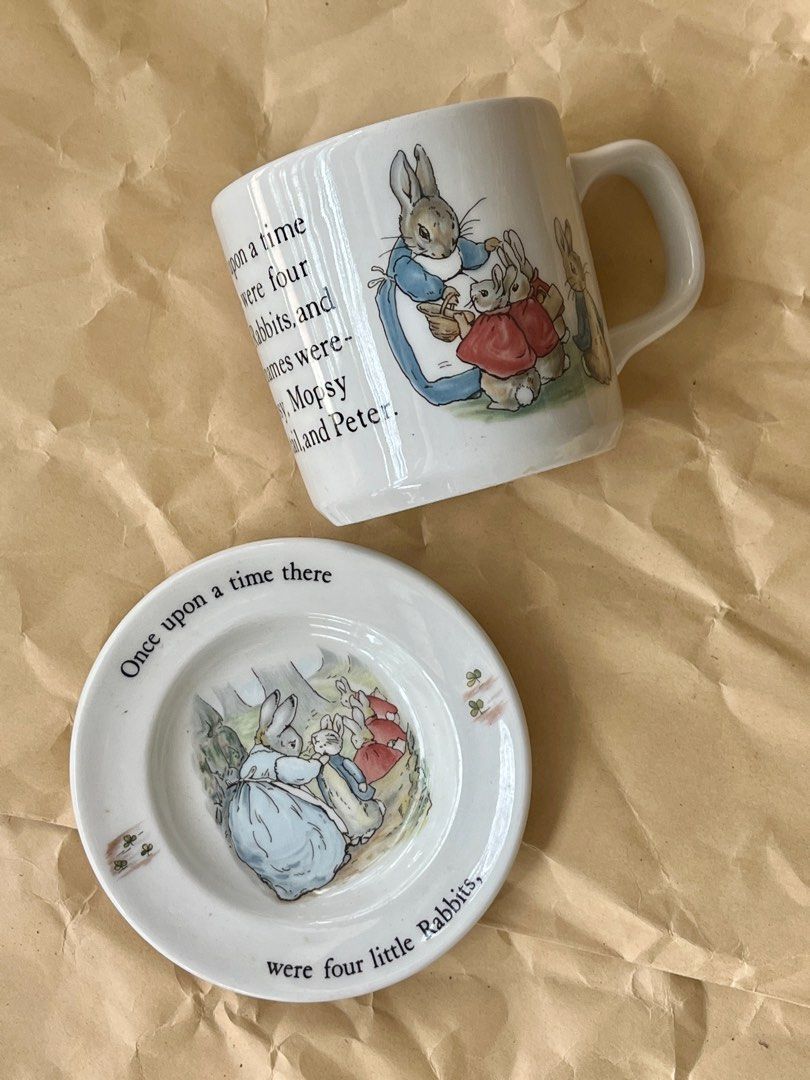 Peter Rabbit Wedgwood, Hobbies & Toys, Memorabilia & Collectibles ...