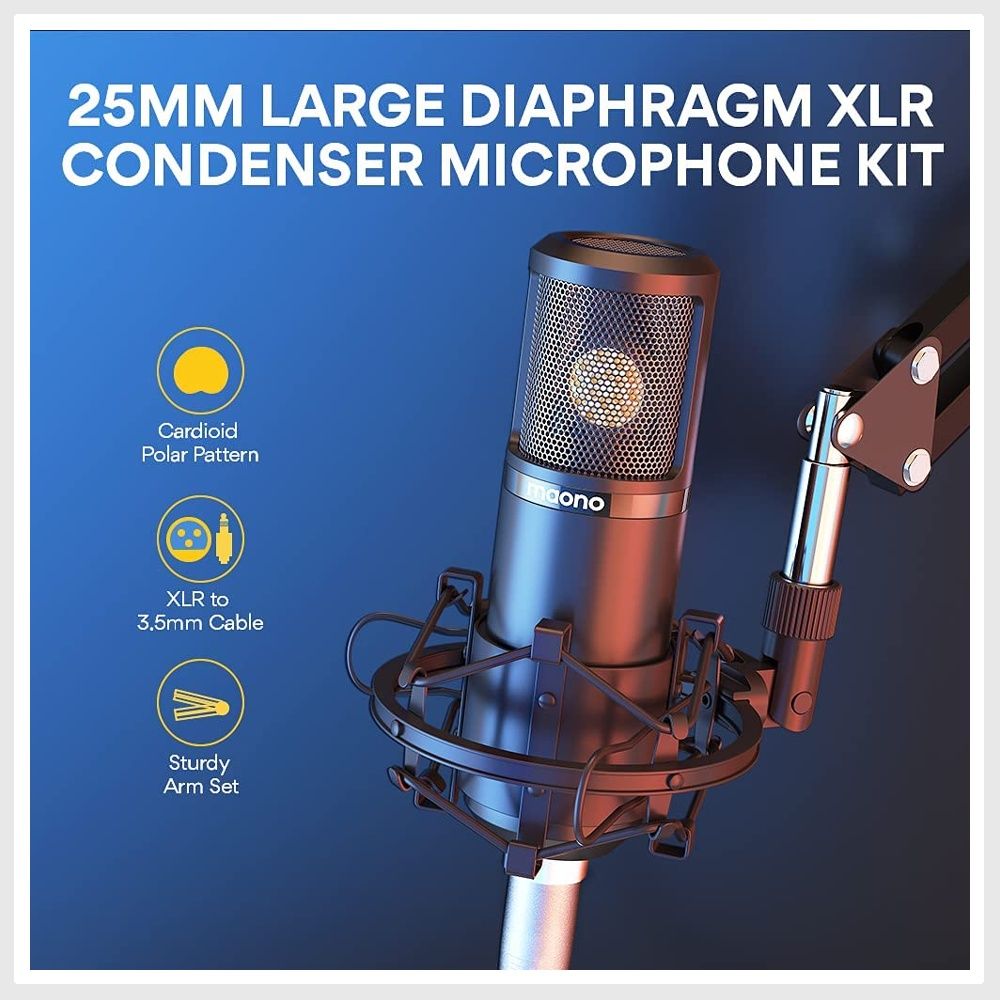 usb condenser microphone kit