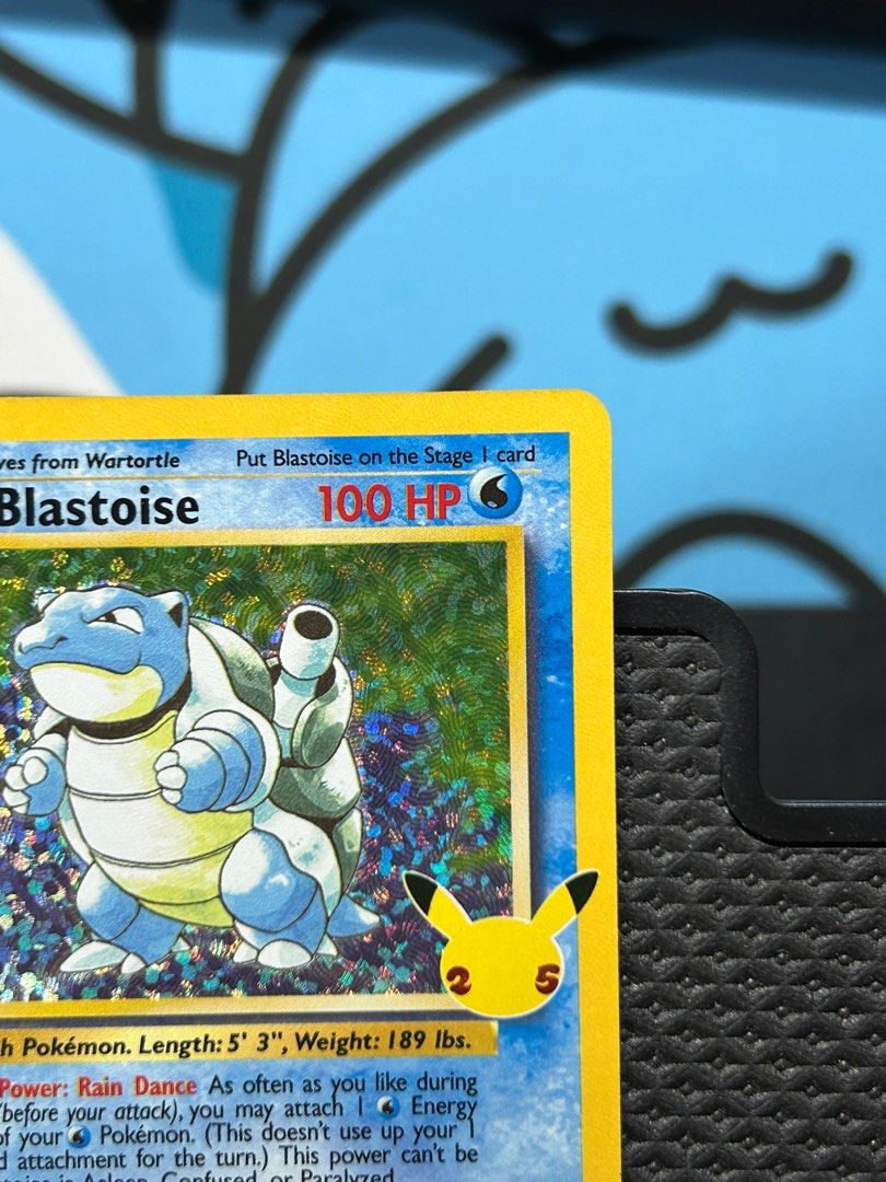 Pokemon Celebrations Blastoise, Hobbies & Toys, Toys & Games on Carousell