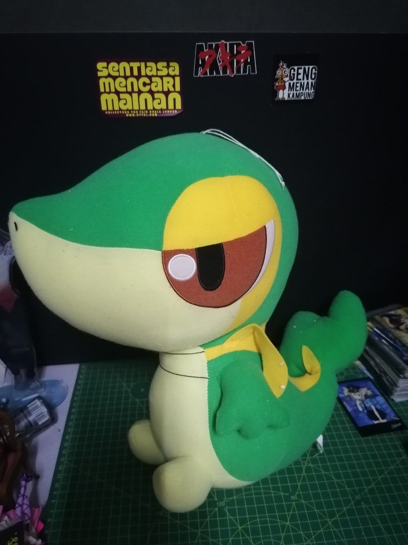 Pokemon Snivy big plush, Hobbies & Toys, Toys & Games on Carousell