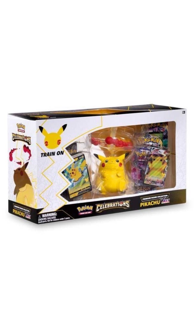 Pokemon TCG 25th anniversary celebrations premium figure collection ...