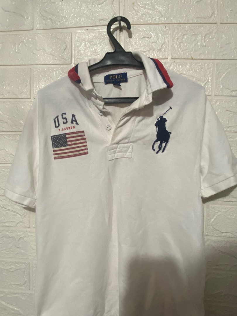 Polo Ralph Lauren White Polo Shirt, Men's Fashion, Tops & Sets, Tshirts & Polo Shirts on Carousell