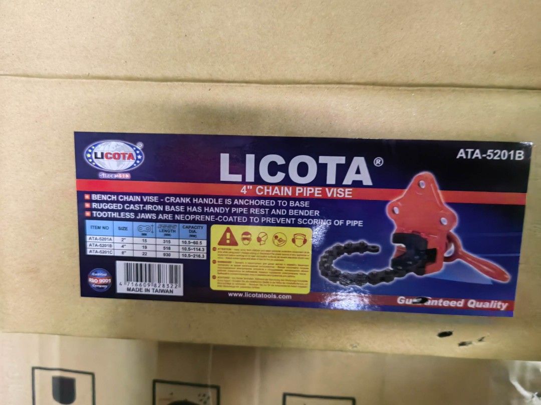 portable chain vise, Commercial & Industrial, Industrial Equipment on ...