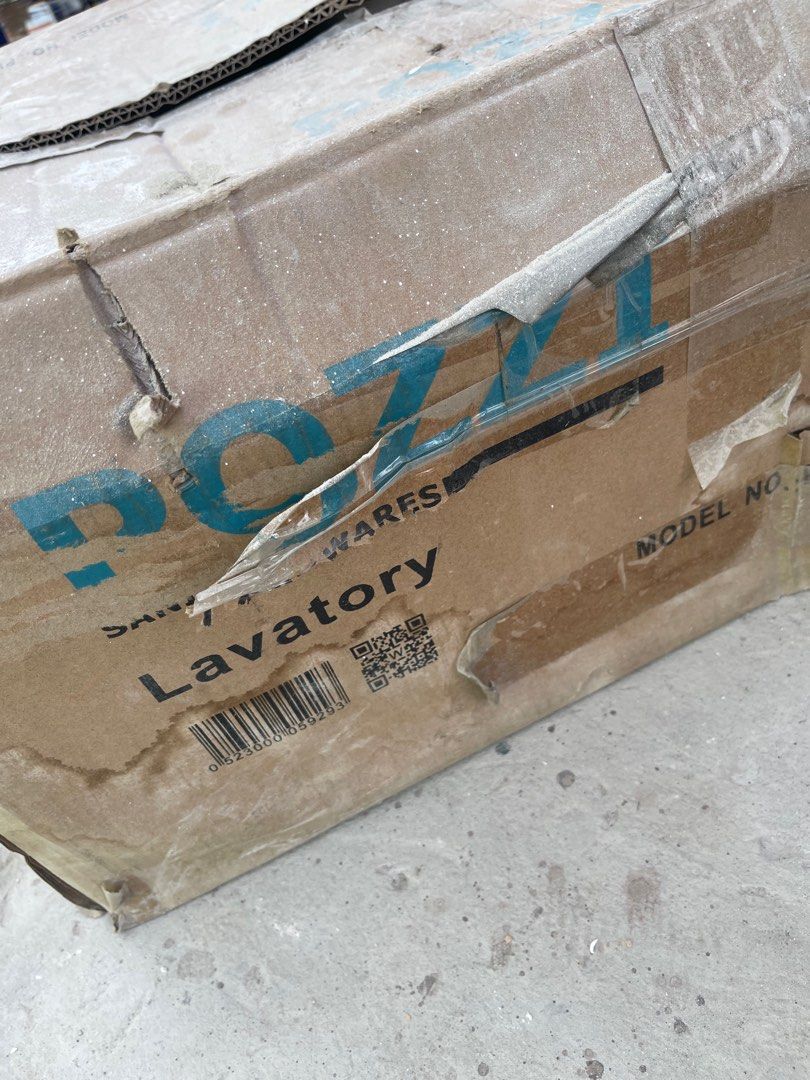 Pozzi bathroom sink on Carousell