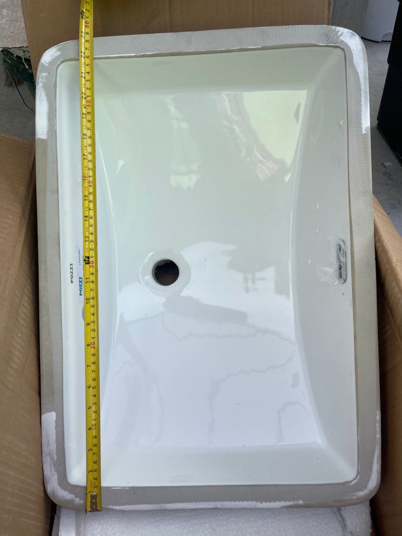 Pozzi bathroom sink on Carousell