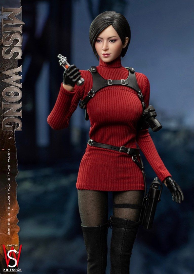 Pre Order SWTOYS 1/6 Miss Wong (Ada Wong Resident Evil 4 Remake ...