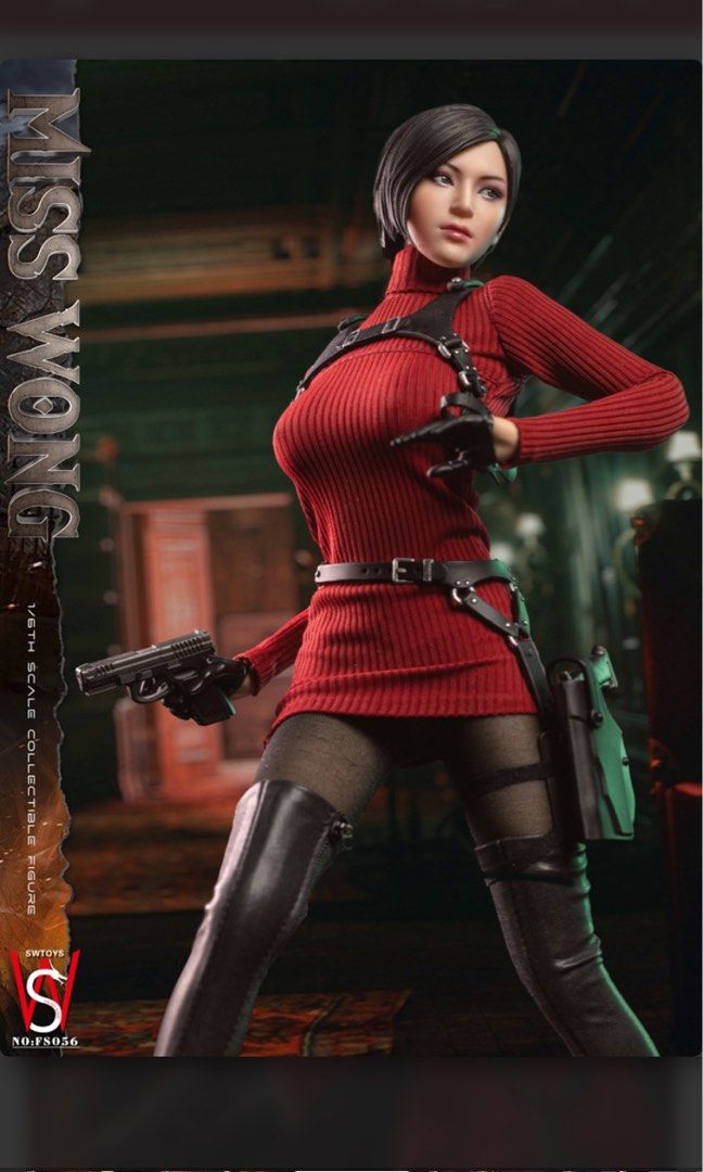 Pre Order SWTOYS 1/6 Miss Wong (Ada Wong Resident Evil 4 Remake ...
