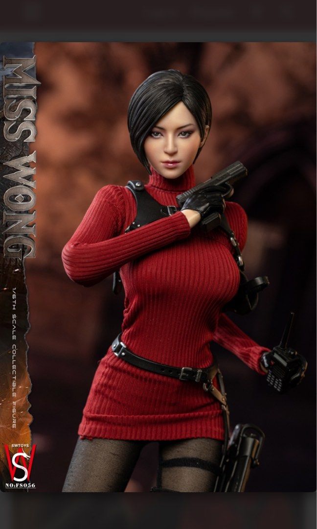 Pre Order SWTOYS 1/6 Miss Wong (Ada Wong Resident Evil 4 Remake ...