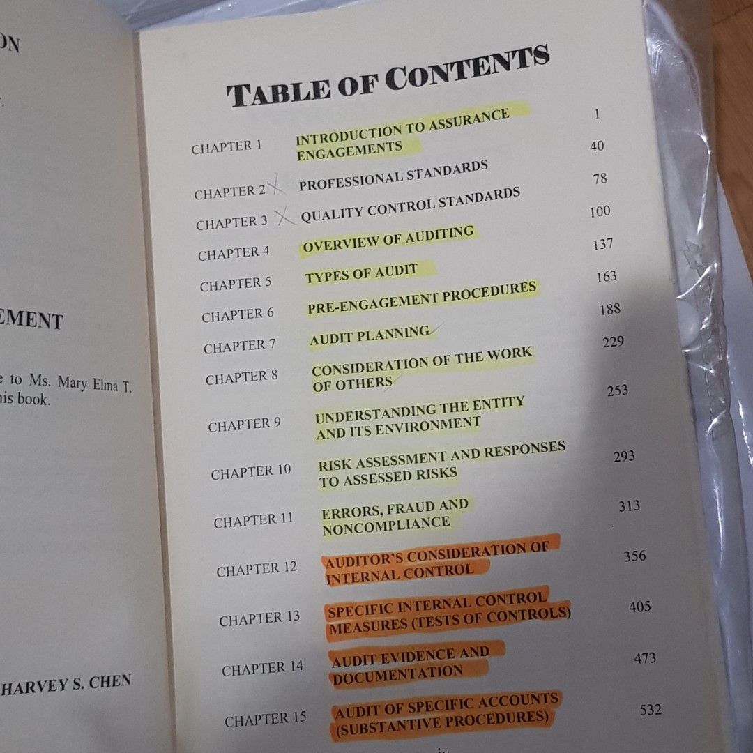 Pre-loved | Auditing Theory 2017 Volume 1 by Harvey Chen, Hobbies & Toys, Books & Magazines ...