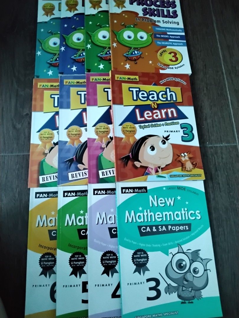 Primary Math - P3 - P6 (FAN Math), Hobbies & Toys, Books & Magazines ...