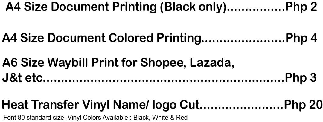 Printing Service for Documents, Waybill, Photo etc..., Hobbies & Toys ...