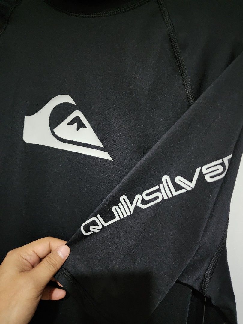 Quicksilver All time SS Apac Rashguard, Men's Fashion, Tops & Sets ...