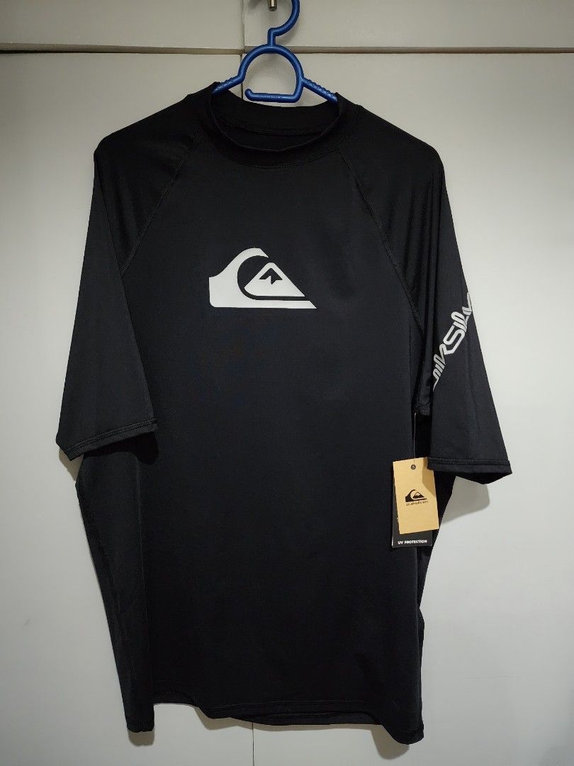 Quicksilver All time SS Apac Rashguard, Men's Fashion, Tops & Sets ...