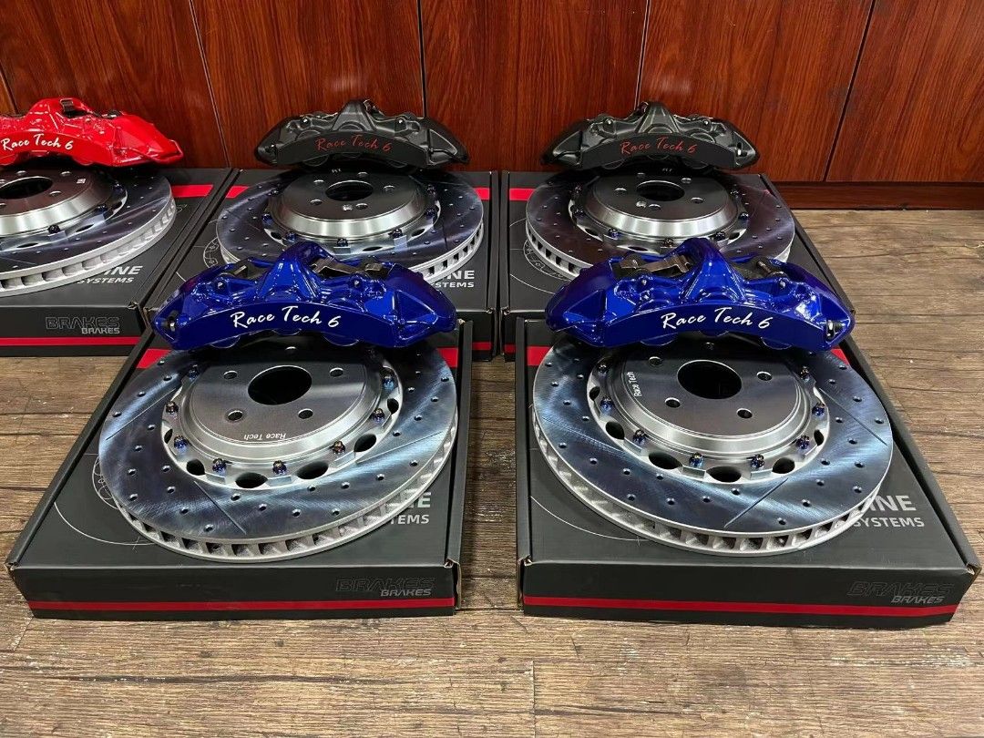 6 pot BBK Big Brake Kit system for Mercedes Audi VW BMW and many more ...