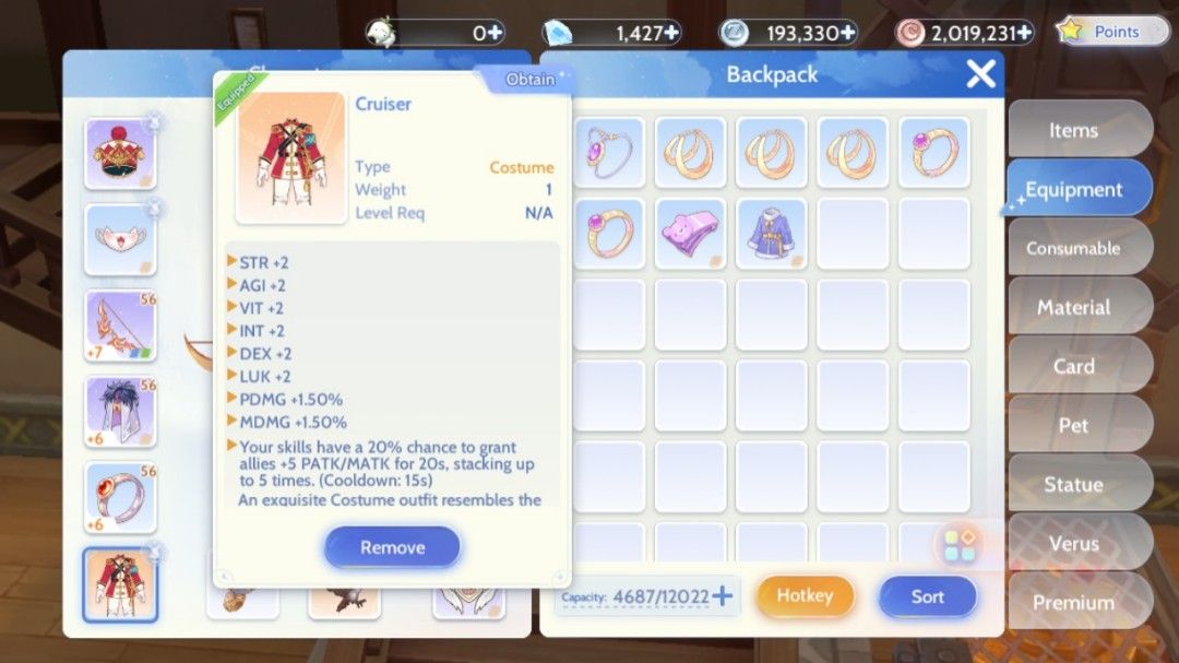 Ragnarok Origin Starter Account Level 70 Sniper with purple cards and A ...