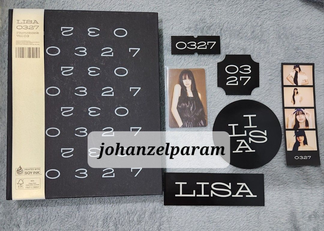 [RARE] Blackpink Lisa 0327 vol 3 - Signed, Hobbies & Toys, Memorabilia ...