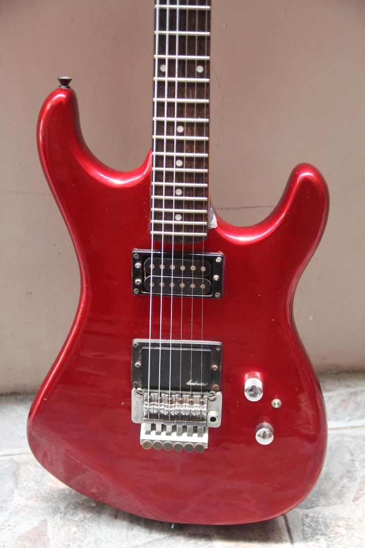 RARE Vintage 80's Kramer Striker 200ST Custom Electric Floyd Rose ...