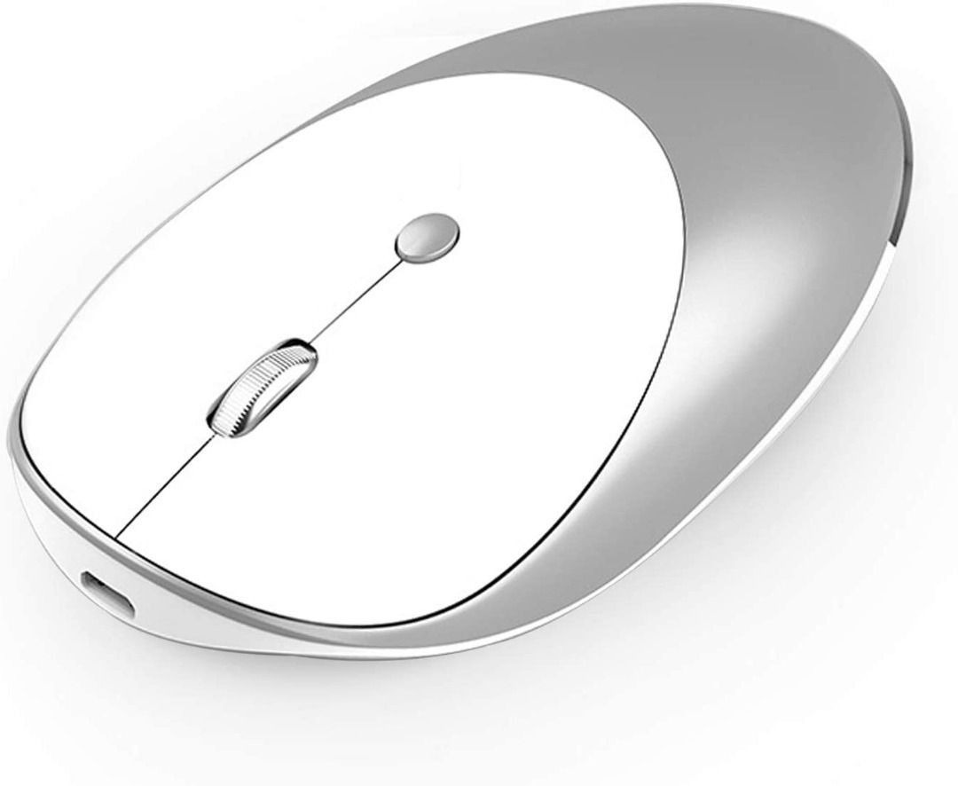 Rechargeable Bluetooth Mouse,Easy-Switch up to 3 Devices,Noiseless ...