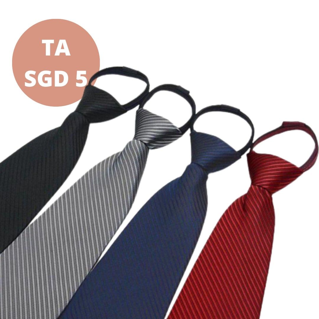 Red Stripe Line Pattern Tie Classic Formal Suit For Men [FREE MAILING ...