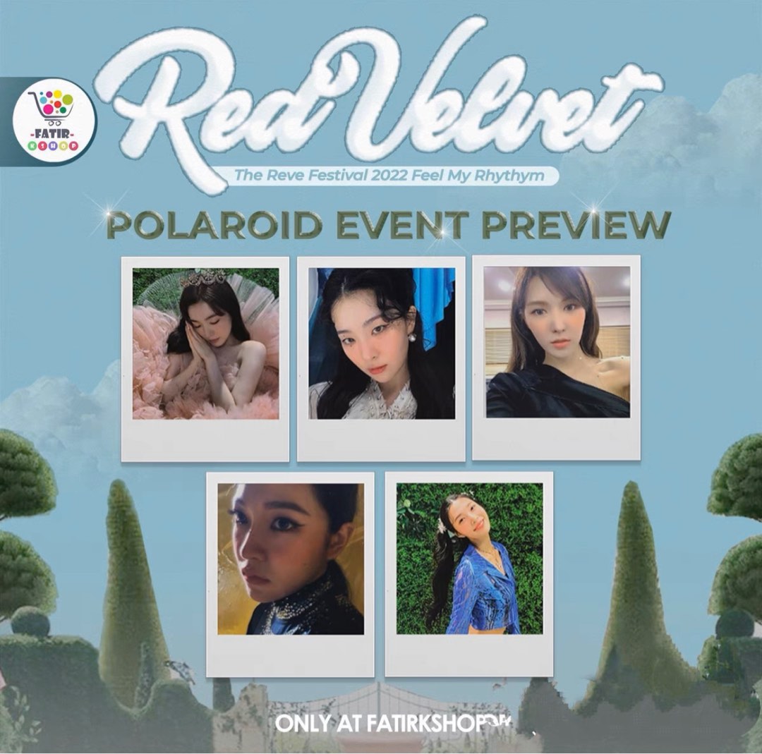 RED VELVET IRENE JOY WENDY SEULGI YERI POLAROID SET, Hobbies & Toys, Collectibles & Memorabilia ...