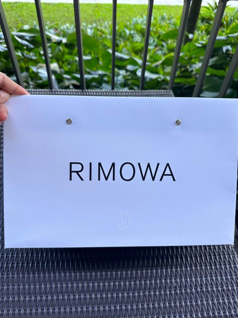 Rimowa bag box and paper bag, Luxury, Bags & Wallets on Carousell