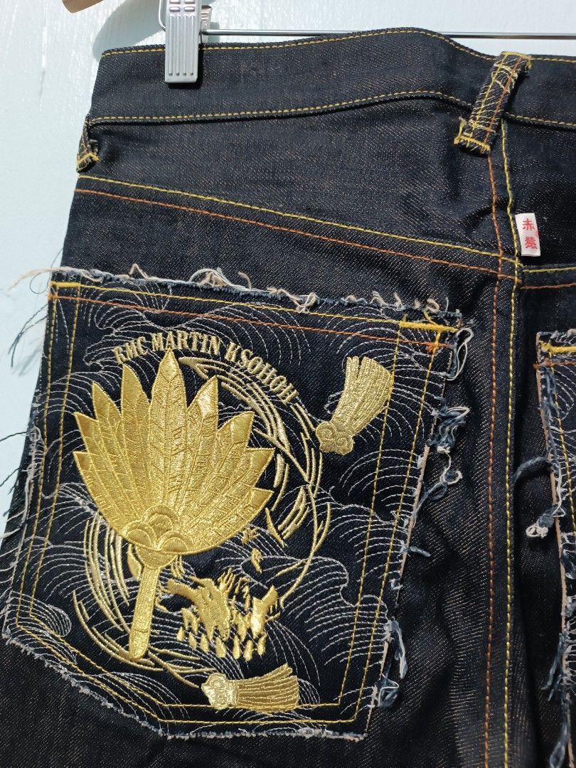 RMC selvedge japan, Men's Fashion, Bottoms, Jeans on Carousell