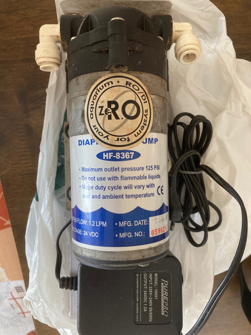 RO/ DI booster pump, Pet Supplies, Homes & Other Pet Accessories on ...
