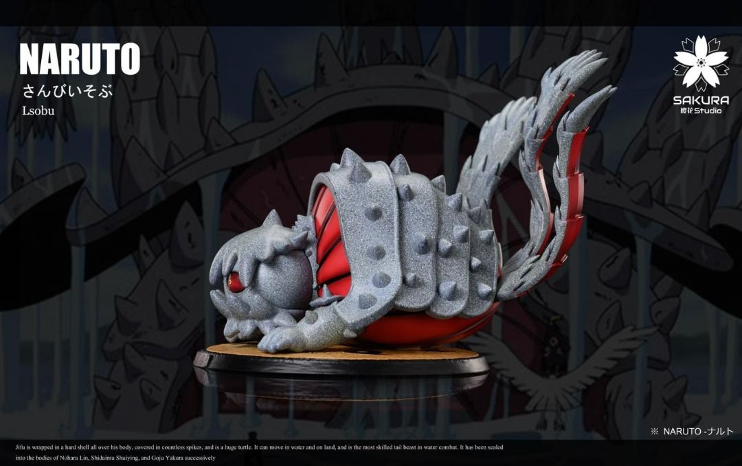 Sakura Studio - SD Tailed Beast Series 04 - Three Tails Isobu, Hobbies ...
