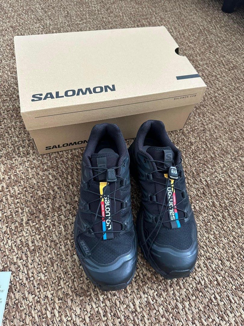 Salomon XT-6 Triple Black, Women's Fashion, Footwear, Sneakers on Carousell