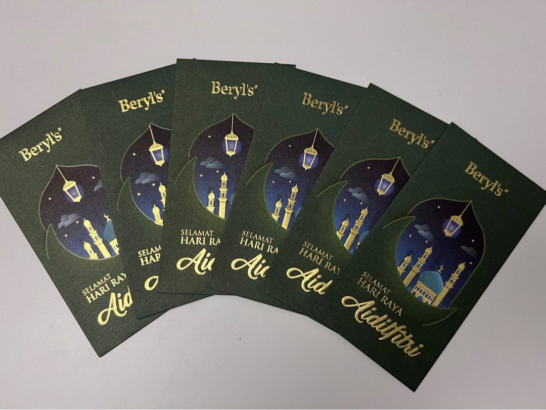 Sampul Duit Raya 2023 Beryls for 6pcs, Everything Else, Others on Carousell