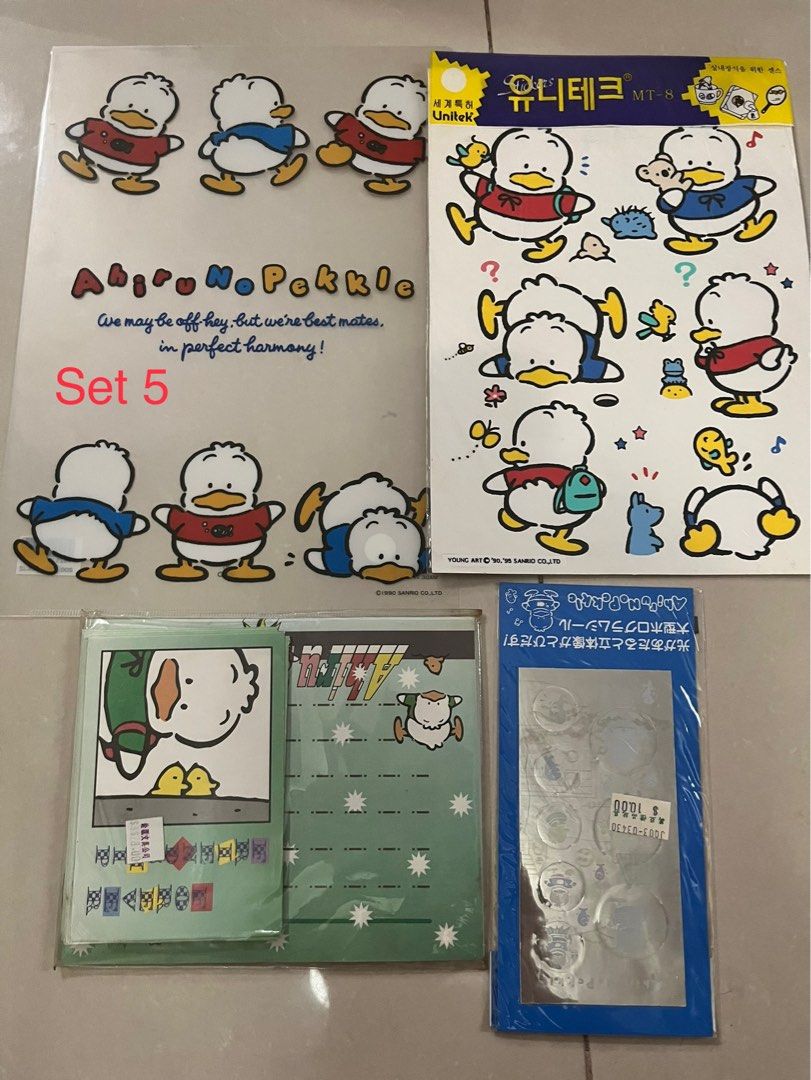 Sanrio Ahiro No Pekkle Stationary Set on Carousell