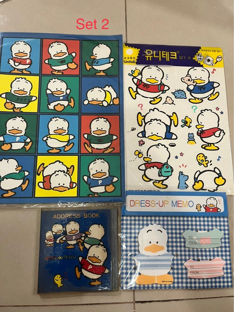 Sanrio Ahiro No Pekkle Stationary Set on Carousell