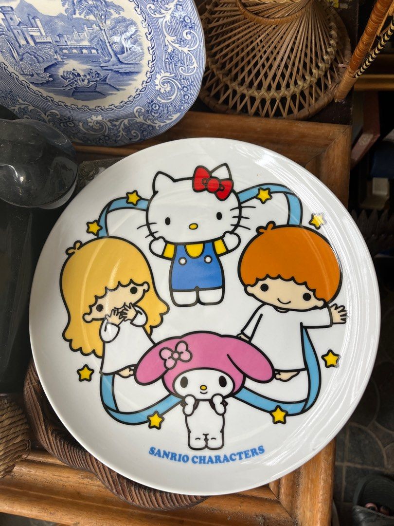 Sanrio Ceramic Plate on Carousell