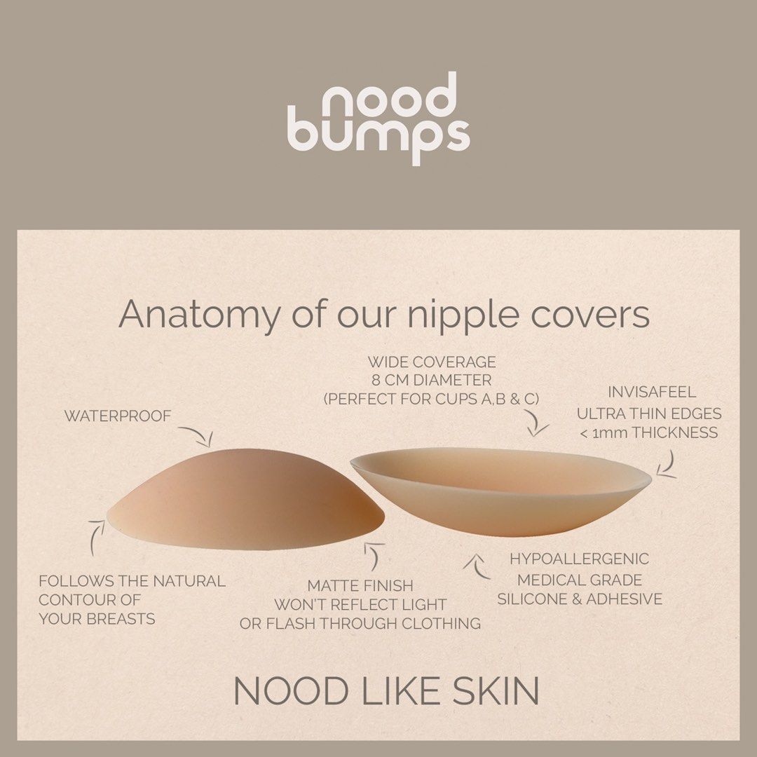 Seamless Nipple Covers (w/ adhesive), Women's Fashion, Undergarments & Loungewear on Carousell
