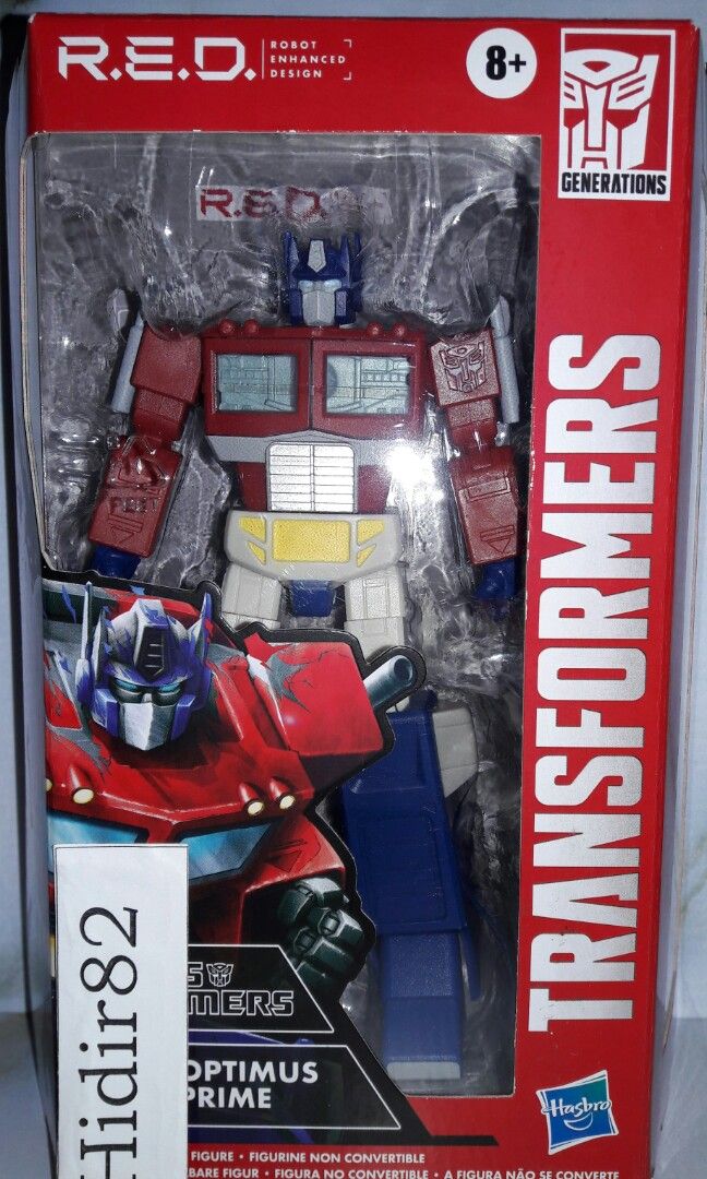 (SET OF 2) TRANSFORMERS RED R.E.D. OPTIMUS PRIME & MEGATRON MISB ...