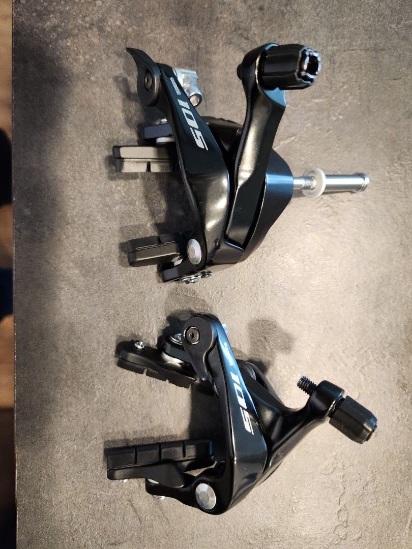Shimano 105 rim brake (front and back), Sports Equipment, Bicycles ...