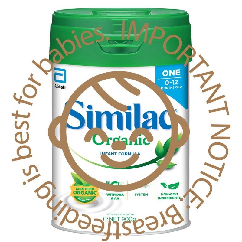 Similac Organic Stage 1 [900g], Babies & Kids, Nursing & Feeding ...