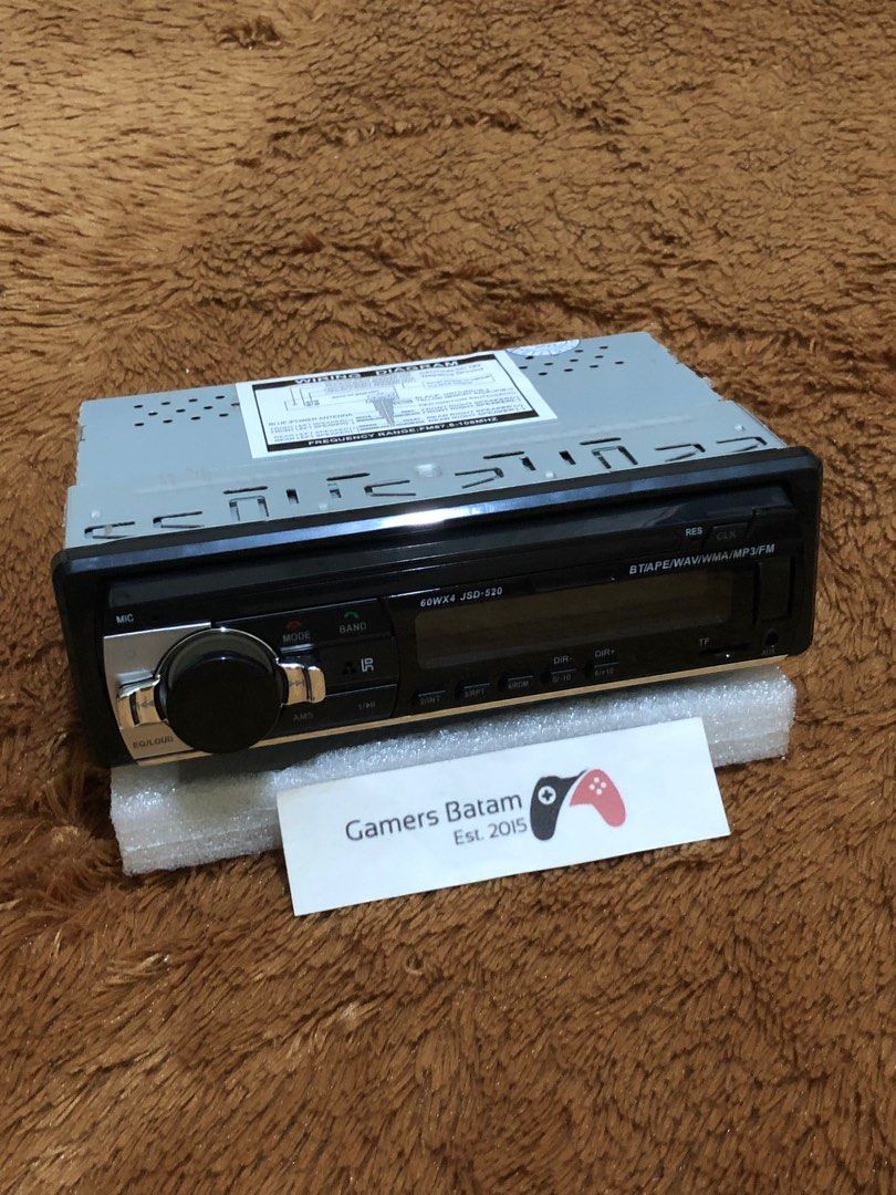 Single Din Head Unit Tape Mobil Multifungsi Bluetooth USB MP3 FM Radio ...