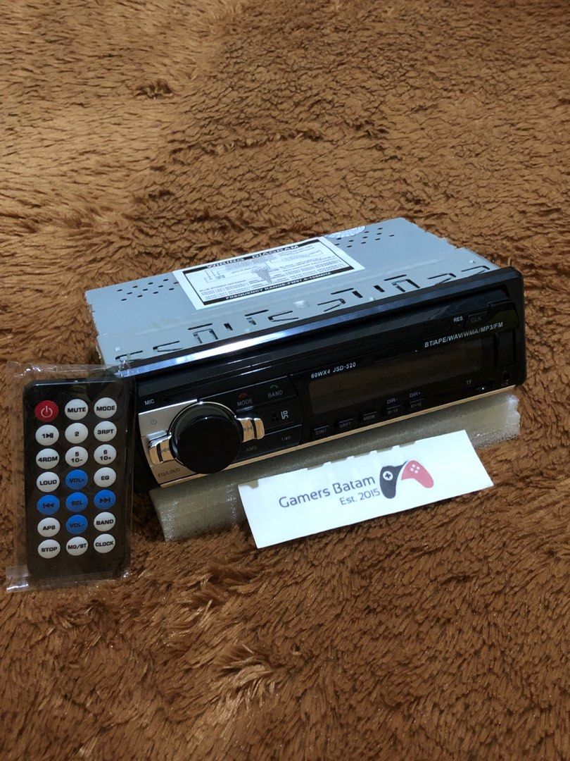 Single Din Head Unit Tape Mobil Multifungsi Bluetooth USB MP3 FM Radio ...